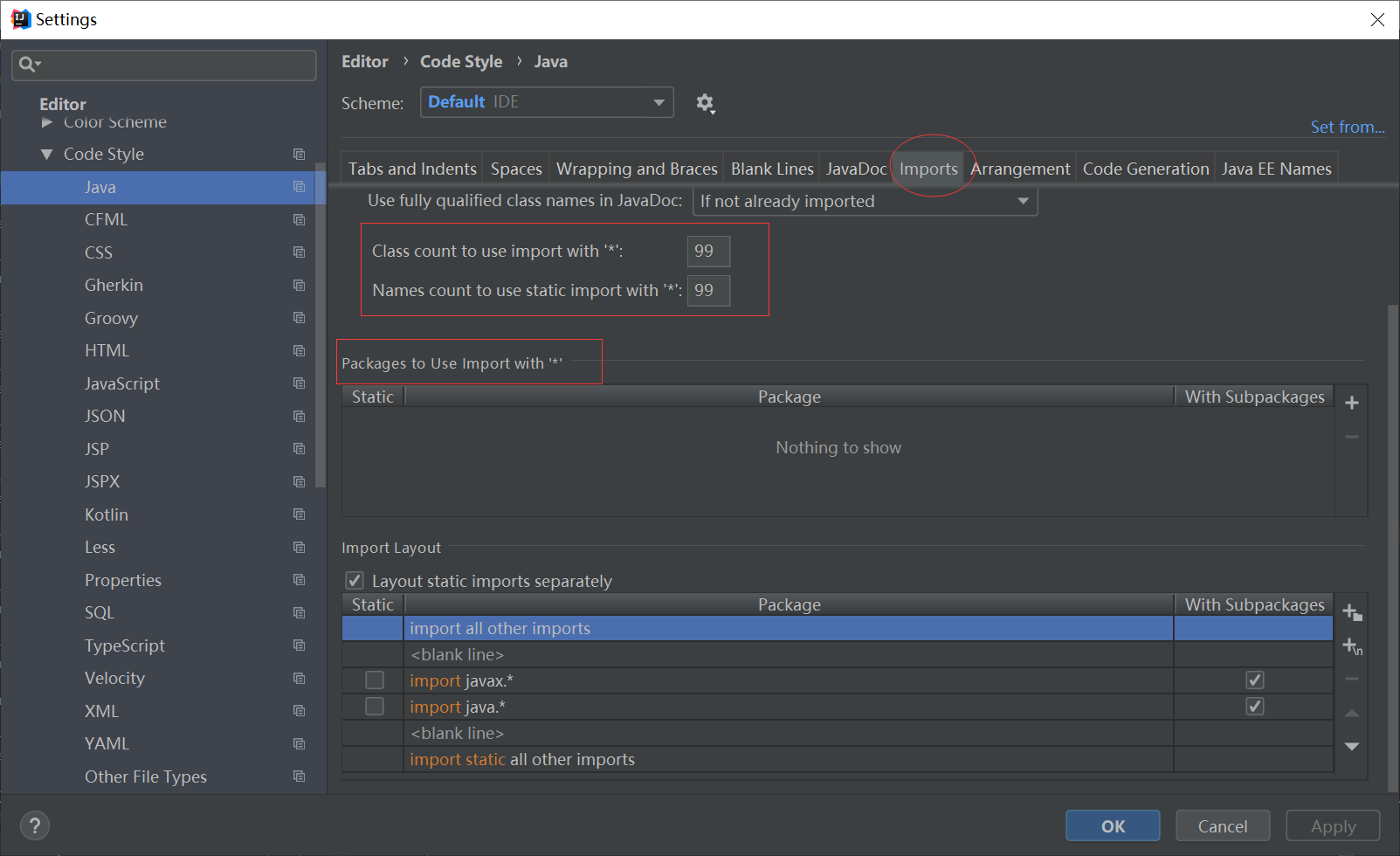 idea如何取消自动import .*的问题？_idea import *设置关闭-CSDN博客
