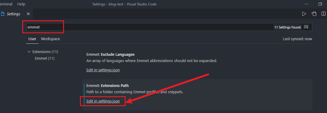 VSCode中Emmet修改默认html或css模板snippets_vscodevue代码emmet snippets.json-CSDN博客