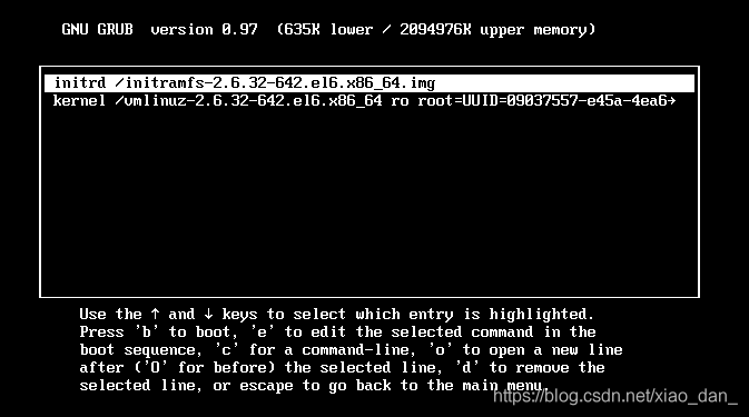 centos6_grub故障修复_gnu grub version 0.97-CSDN博客