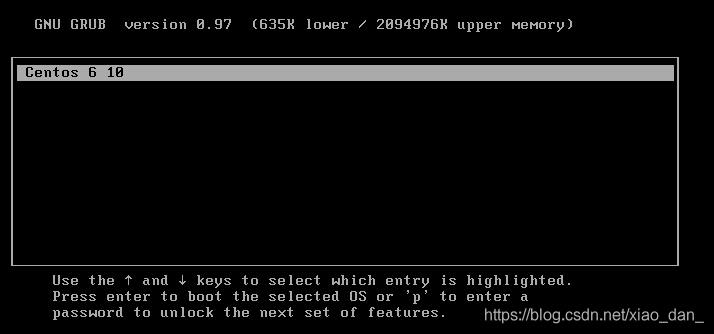 centos6_grub故障修复_gnu grub version 0.97-CSDN博客