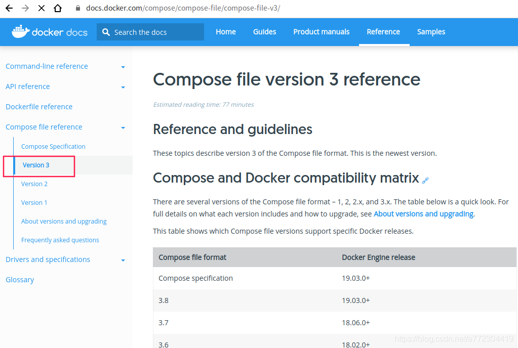 Docker Compose与docker的版本对应关系表 Docker Version 20 10 22 Build 3a2c30b适配的docker Co Csdn博客