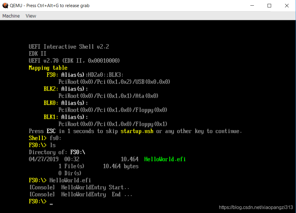 UEFI 基础教程 （一） - 运行第一个APP HelloWorld_uefi helloworld教程-CSDN博客