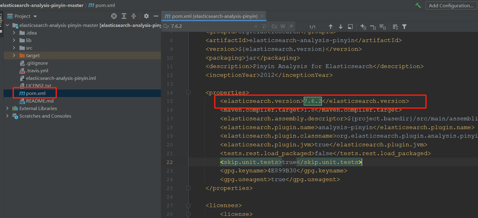 Elasticsearch安装拼音分词器插件_elasticsearch 添加拼音插件 启动失败-CSDN博客