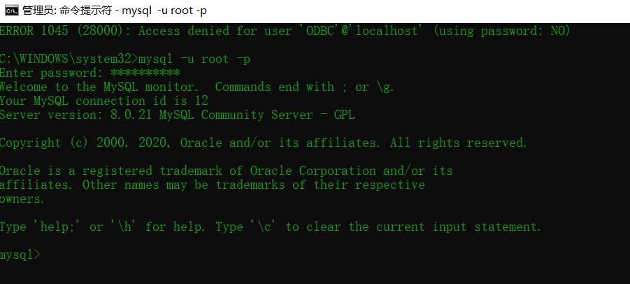 MySQL Server 8.0忘记root用户密码的解决办法_windows 10 mysql 8.0 root 密码忘记了-CSDN博客