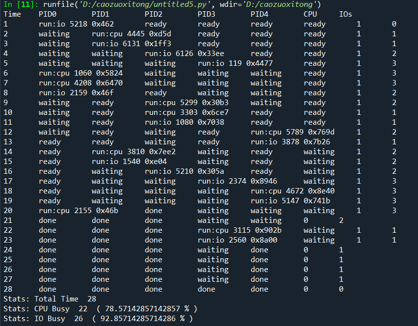 操作系统实验-内存管理（python实现）_使用python代码实现内存连续分配方式实验-CSDN博客