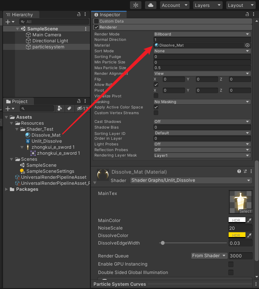 【游戏开发实战】unity Shadergraph溶解效果运用到粒子系统中(利用顶点色的alpha通道控制) Unityshadergraph如何受粒子系统控制 Csdn博客