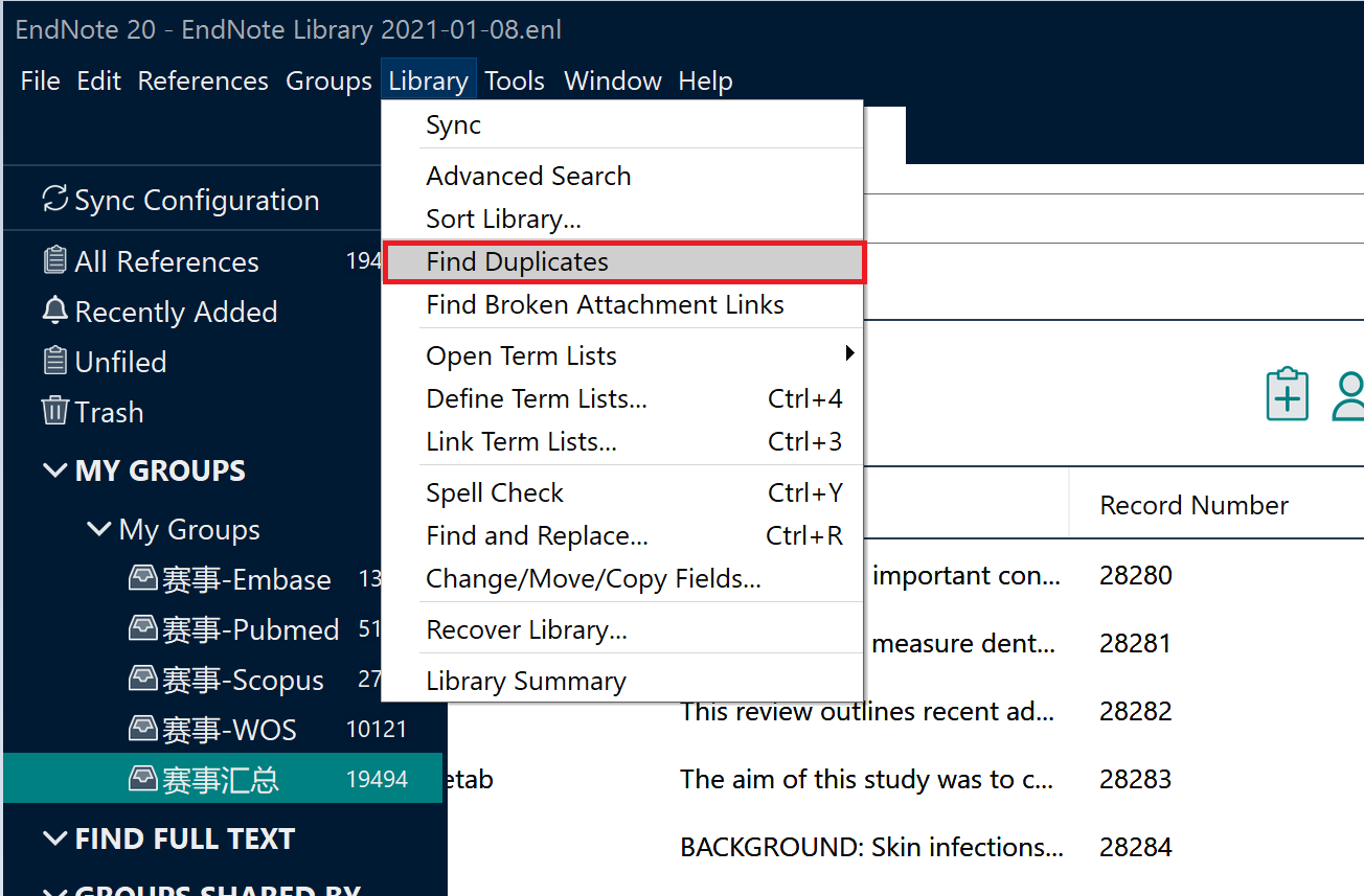 整合Pubmed、Web of Science、 Embase和Scopus数据库的文献检索结果集建立Endnote数据库_web of science和pubmed-CSDN博客