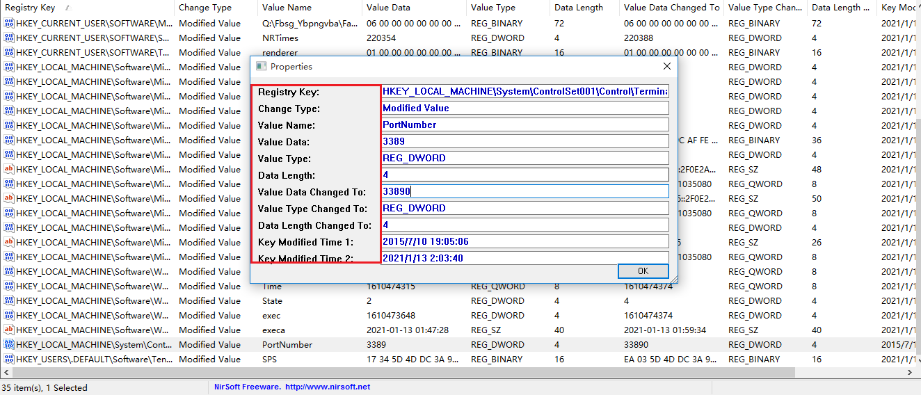 分享下nirsoft提供的注册表工具_nirsoft的注册表修改监视工具-CSDN博客