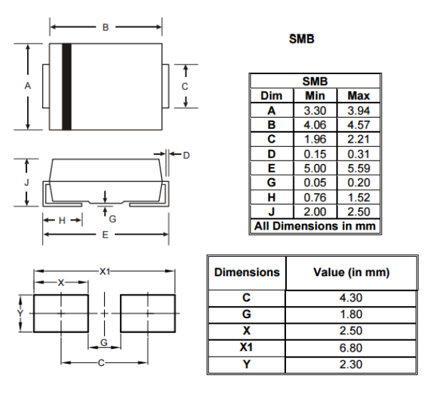 PCB各种封装命名尺寸_do214ac封装尺寸对应哪个封装?-CSDN博客