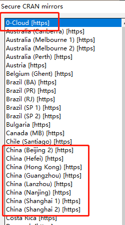 R语言 下载包出错Warning: 无法在貯藏處https://cloud.r-project.org/src/contrib中读写索引:_r语言安装程序包warning:无法在储藏处中读写 ...