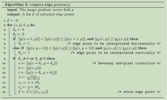 基于canny的亚像素的Devernay Algorithm-CSDN博客