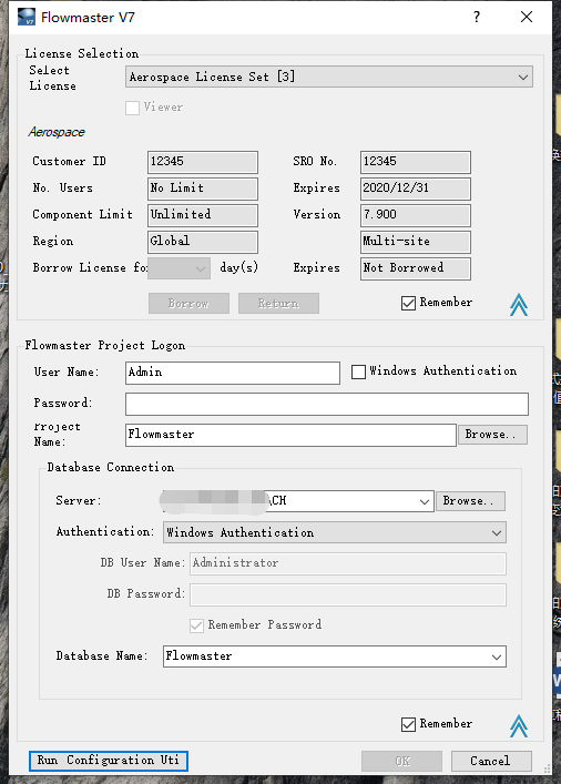 Flowmaster2020.1安装之后数据库配置问题-CSDN博客