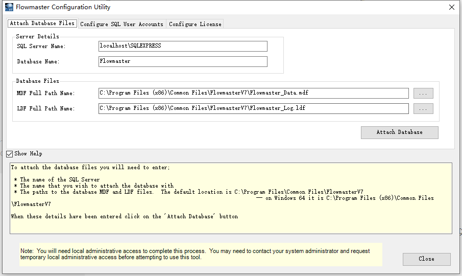 Flowmaster2020.1安装之后数据库配置问题-CSDN博客