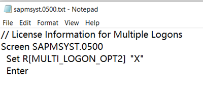 SAP同一帐号多地登陆时，如何隐藏登录界面选项_sap guixt-CSDN博客