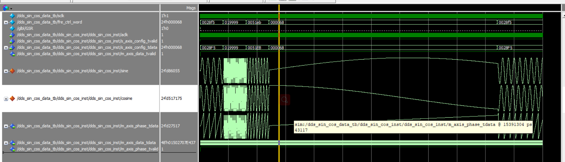 xilinx DDS ip 核测试使用_dds在tvalid的时候为0-CSDN博客