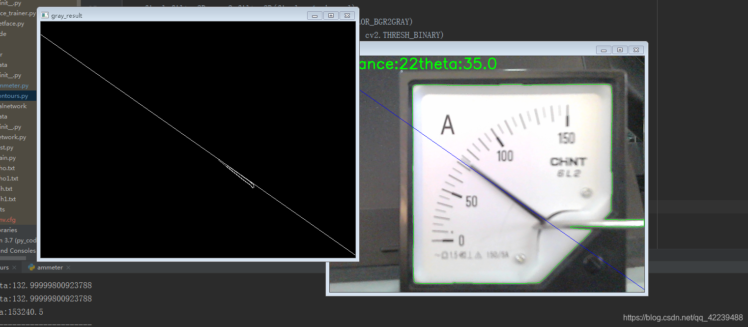 Opencv Python 对指针仪表读数识别使用python做指针读数识别opencv Csdn博客 4083