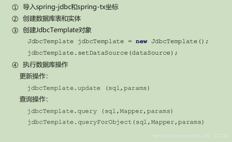 Spring Jdbctemplate 实现druid连接池 基本使用 Springcloud Jdbctemplate Druid Csdn博客