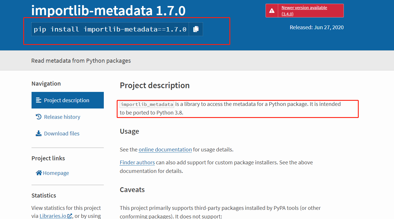 ubuntu16.04中创建django虚拟环境时，出现No module named ‘importlib.metadata‘错误_no module named 'importlib ...
