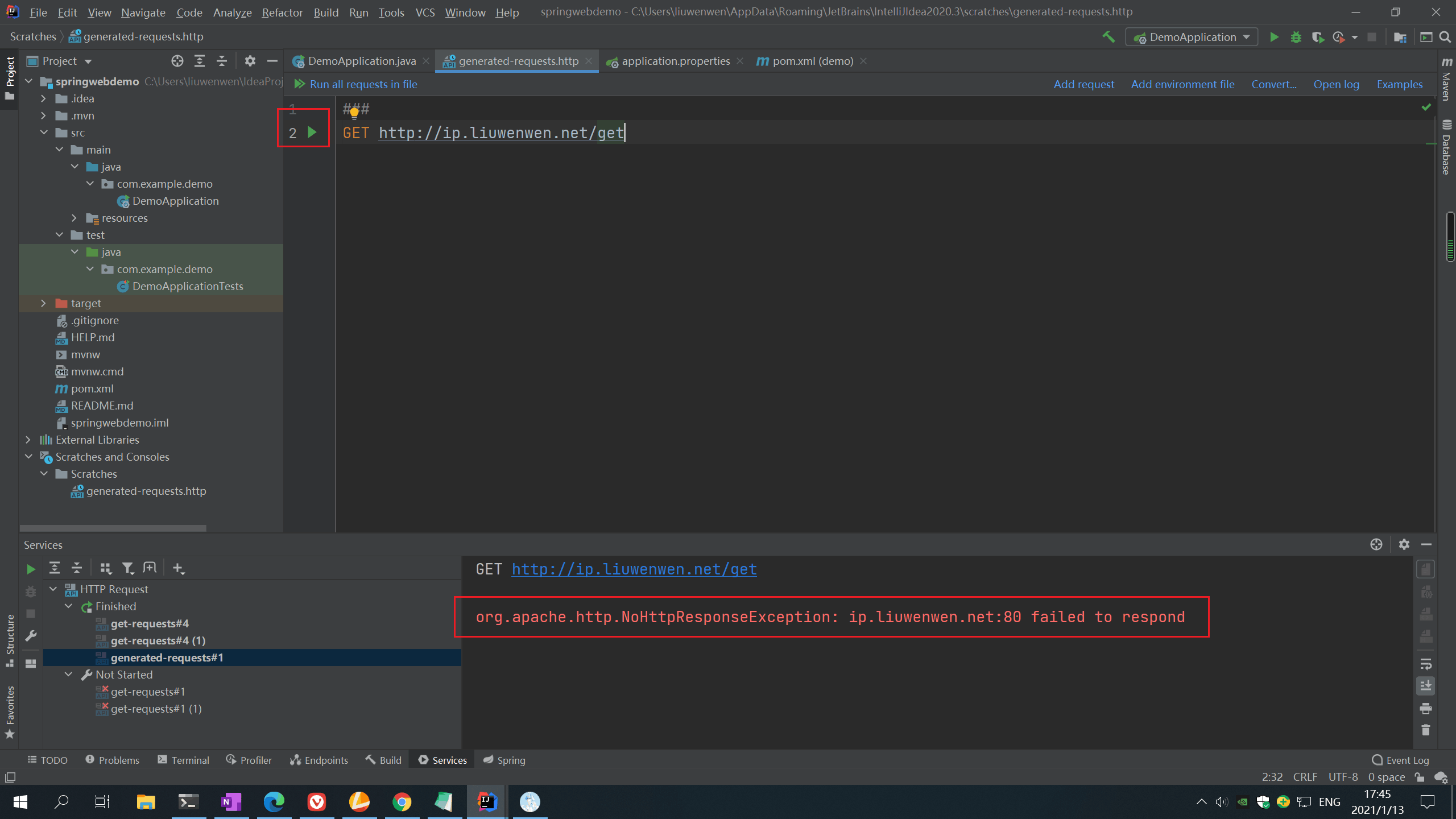 IDEA中http api调试无法建立连接_idea 测试程序 debug 用apifox测试提示接口未连接-CSDN博客