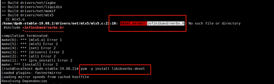 安装DPDK遇到的问题汇总_dpdk典型错误分析-CSDN博客