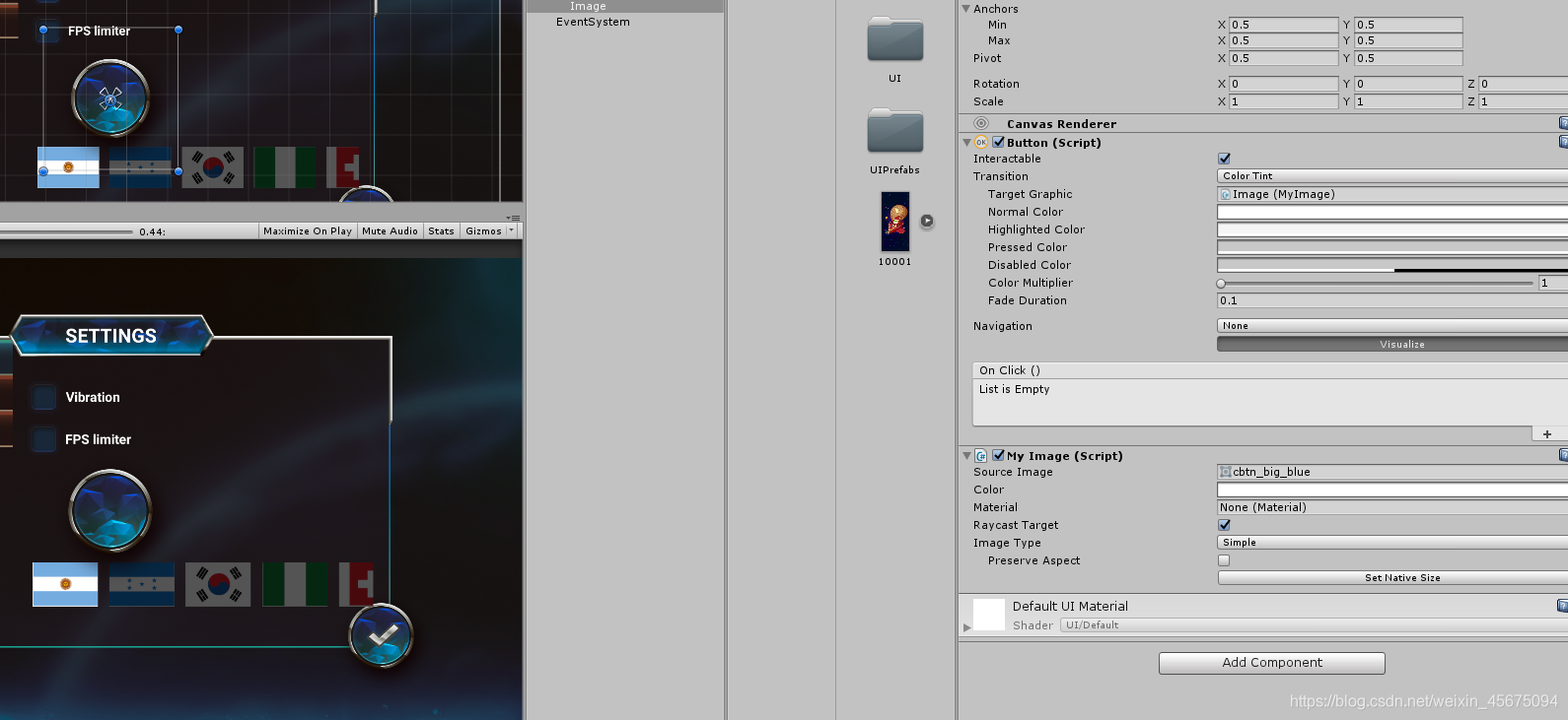 Unity解决button响应区间过大及不规则button的响应unity 让button 点击区域变大 Csdn博客