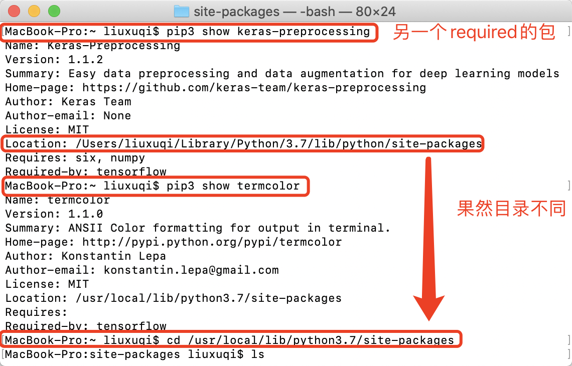 【Python与tensorflow关联报错】ModuleNotFoundError: No module named ‘termcolor ...