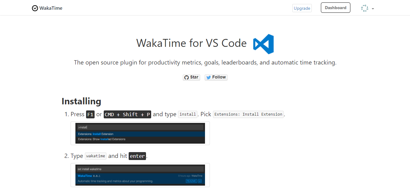 如何获取vs code中插件Waka Time的API key_wakatime api key-CSDN博客