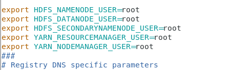 安装运行Hadoop出现：ERROR: but there is no HDFS_NAMENODE_USER defined. Aborting operation._stopping ...