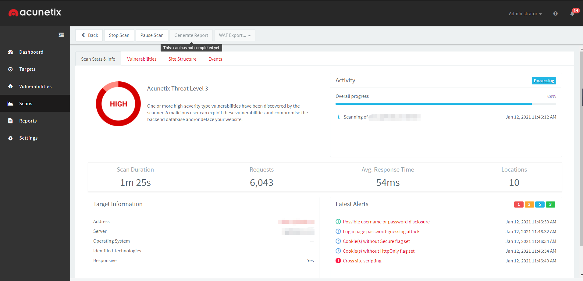AWVS使用教程与实例_awvs汉化-CSDN博客