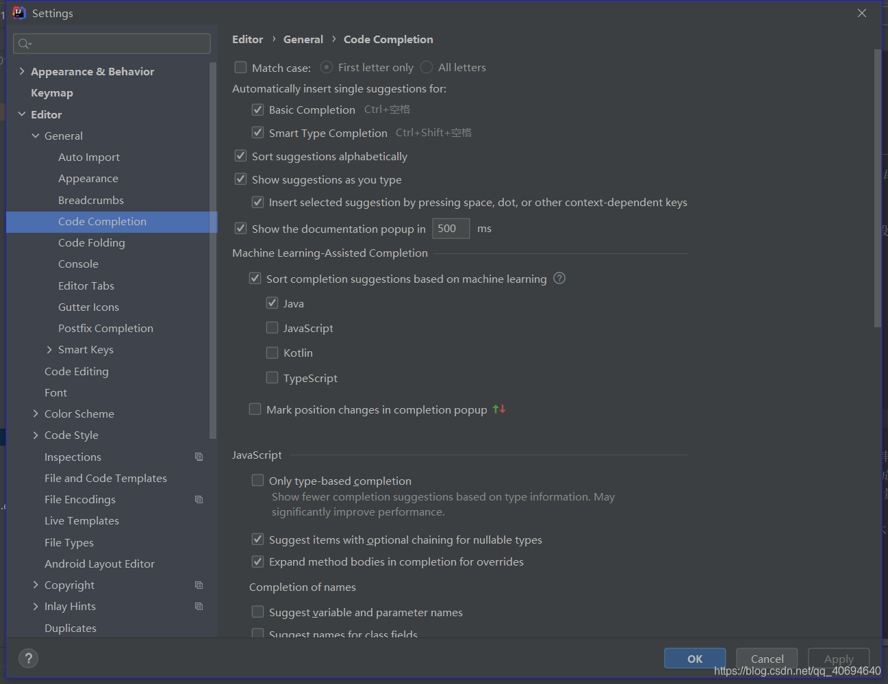 Intellij Idea 2020版如何设置代码智能补齐idea自动补全与智能提示 Csdn博客