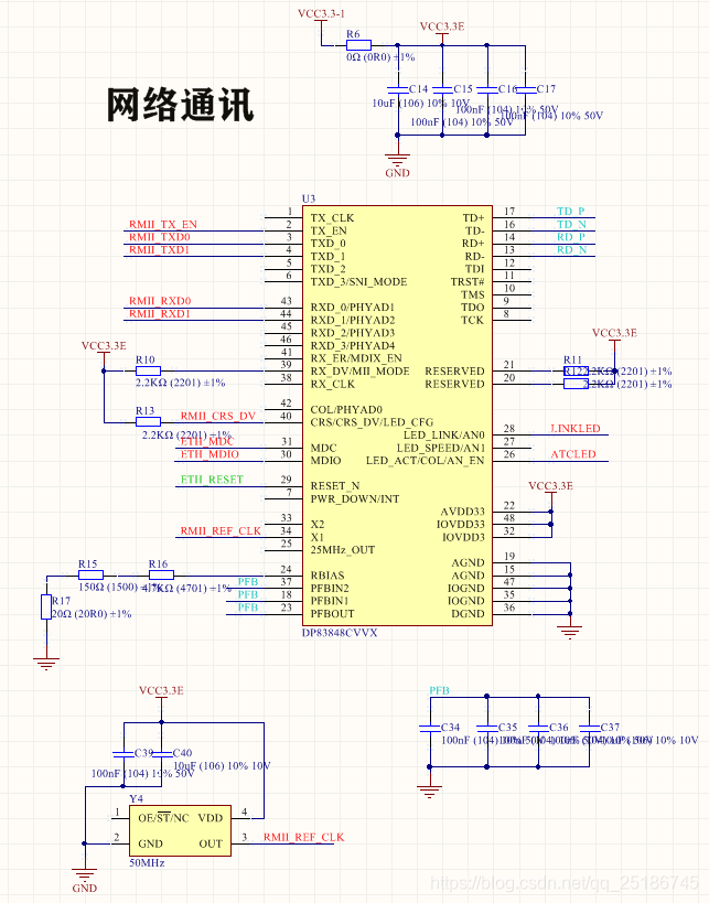 STM32以太网通信-STM32F407与 DP83848 RMII硬件接口参考与注意事项_dp83848硬件连接stm32f407-CSDN博客