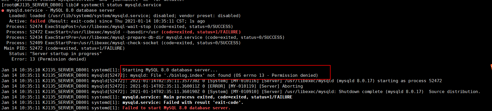 Linux版本Mysql8的安装步骤及遇到的一些问题_mysql 8 --defaults-file不起作用-CSDN博客