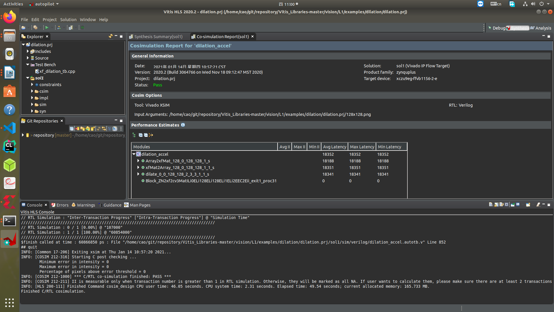 Vitis HLS 2020.2使用Vitis Vision实例代码实现图像处理dilation_vitis hls图像处理函数-CSDN博客