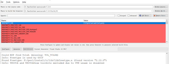 OpenCASCADE(一)编译和安装_opencascade 编译-CSDN博客