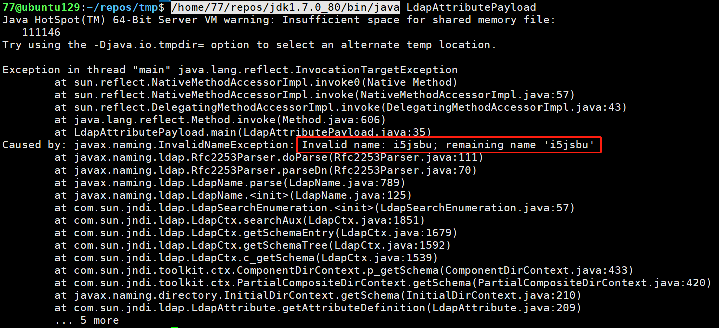 反序列化新的Gadget：com.sun.jndi.ldap.LdapAttribute-CSDN博客
