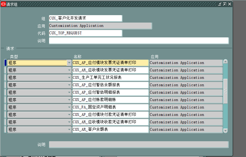 ORACLE EBS：数据组、请求组、职责_oracle 中如何给职责分配请求集-CSDN博客