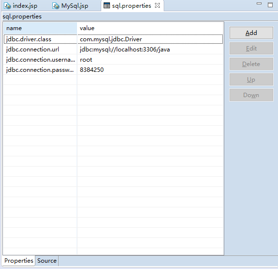 【java】通过“配置文件”建立mysql数据库连接，读取数据库有图，有示例java配置文件连接数据库命名 Csdn博客 