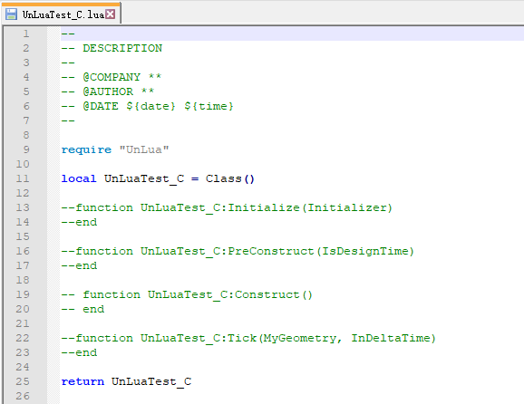 UE4 UnLua对接流程_unlua uclass_heycen的博客-CSDN博客