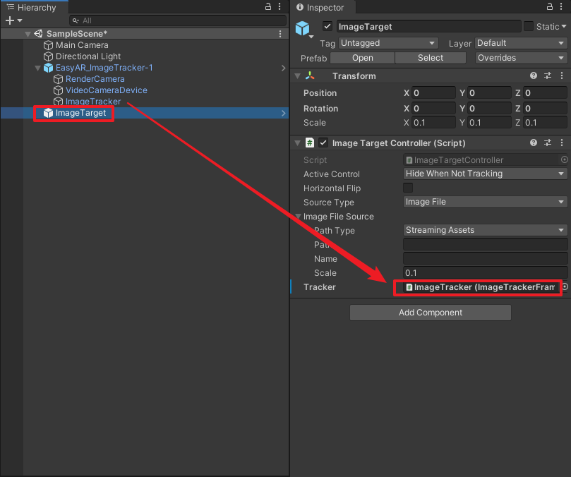 教你5分钟制作出一个Unity图像追踪的AR Demo（使用EasyAR插件4.1版本，个人版，免费）_easyar cm排队中-CSDN博客