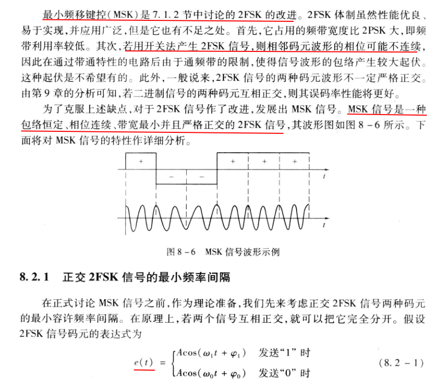 最小频移键控MSK_msk最小频移键控-CSDN博客