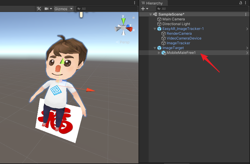 教你5分钟制作出一个Unity图像追踪的AR Demo（使用EasyAR插件4.1版本，个人版，免费）_easyar cm排队中-CSDN博客