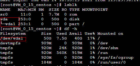 常用命令：磁盘操作_lsblk vda-CSDN博客