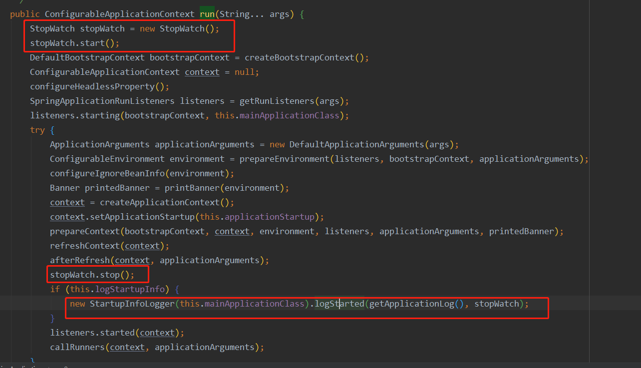 Springboot基础 计时器stopwatchspringboot 启动创建启动计时器的作用 Csdn博客 
