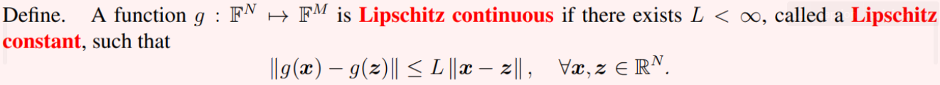 L-smooth，L-Lipschiz continuous，continuously differentiable含义理解和区分-CSDN博客