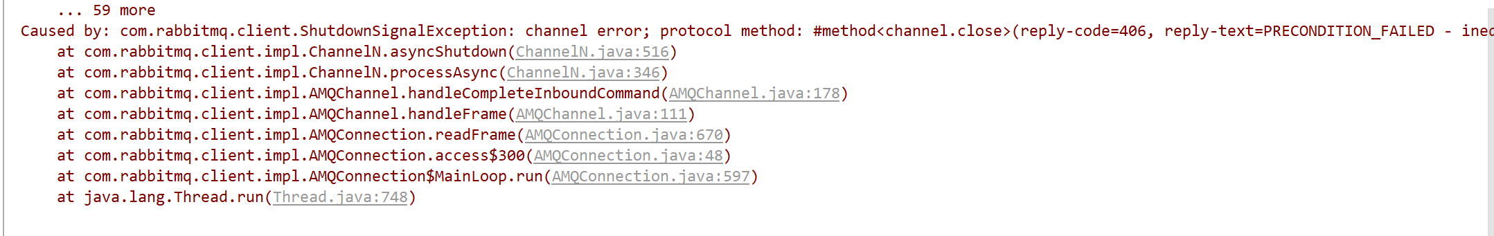 编写RabbitMQ的TTL时报错_rabbitmq ttl received '10000' but current is '1000-CSDN博客