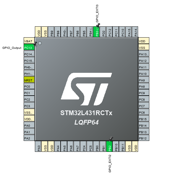 使用STM32CubeMX新建小熊派的STM32L431RCT6工程实现按键控制LED（循环查询&外部中断）_stm32l431rct6原理图_懿傕的博客-CSDN博客