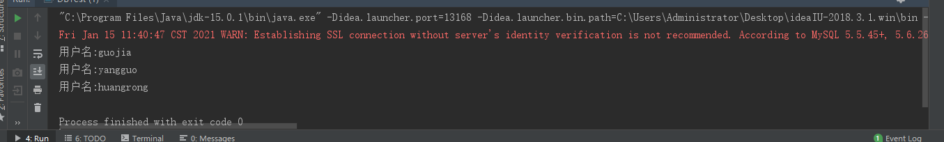 JAVA学习--IDEA使用JDBC（超详细）_idea jdbc-CSDN博客