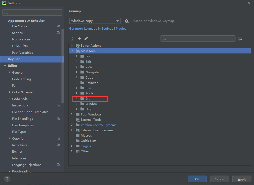 PyCharm如何设置git提交的快捷键_pycharm添加git快捷键-CSDN博客