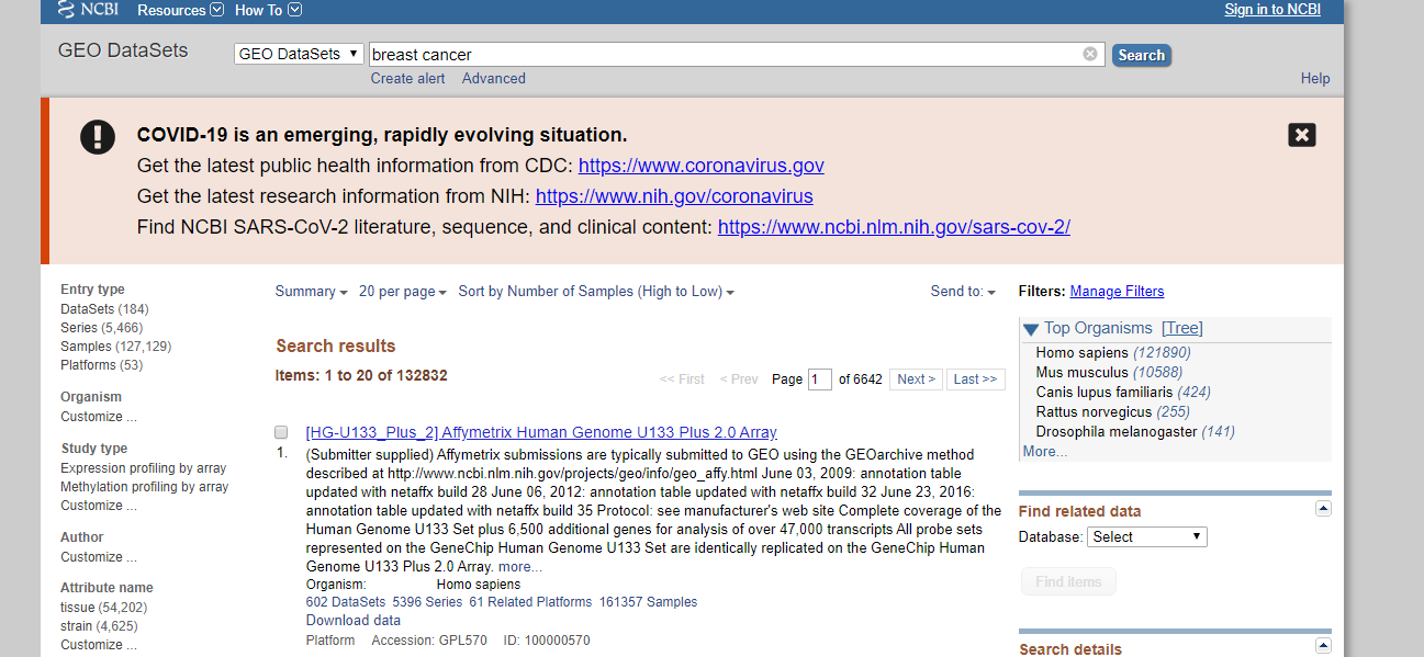 GEO dataset简介_gpl18573-CSDN博客